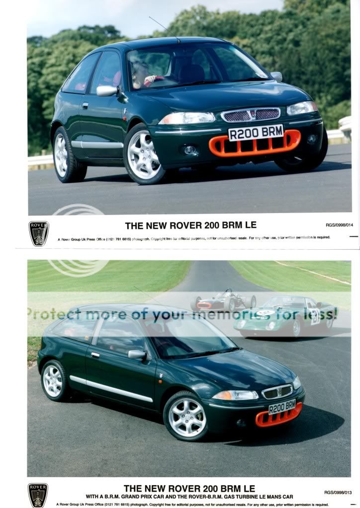 The six press cars | MG-Rover.org Forums