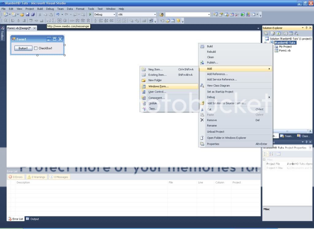 How to Create a Custom Splash Screen(Loading Screen) [VB] | Se7enSins ...